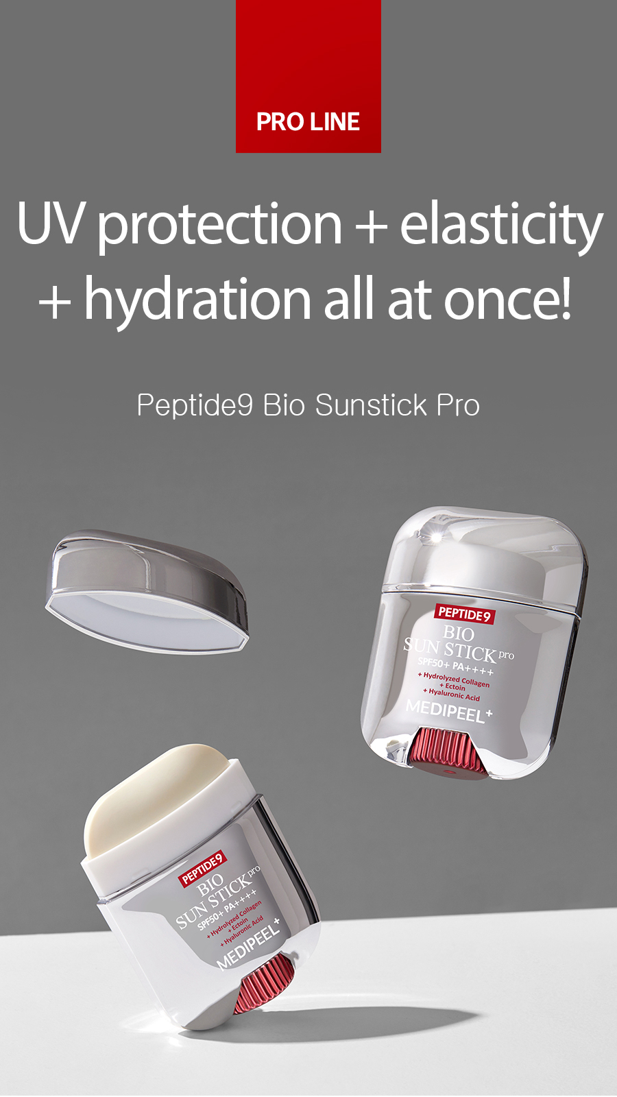 [MEDIPEEL] Peptide Bio Sun Stick PRO 20g SPF50+ PA++++ | Shopee Philippines