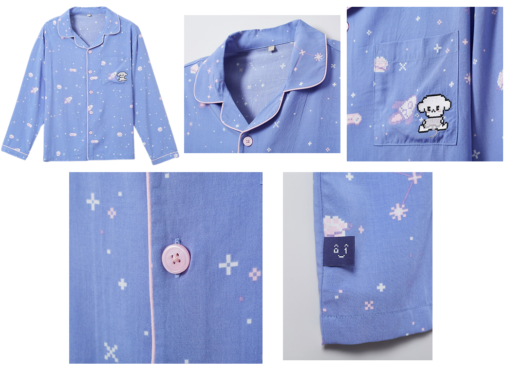 [SPAO] ZEROBASEONE Sleep mask set long-sleeved pajamas / Kim Gyu-bin ...