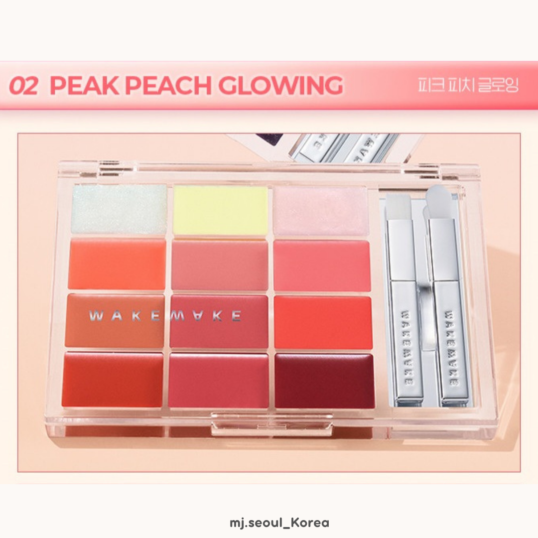 Wakemake Soft Coloring Lip Palette 2types | Shopee Philippines