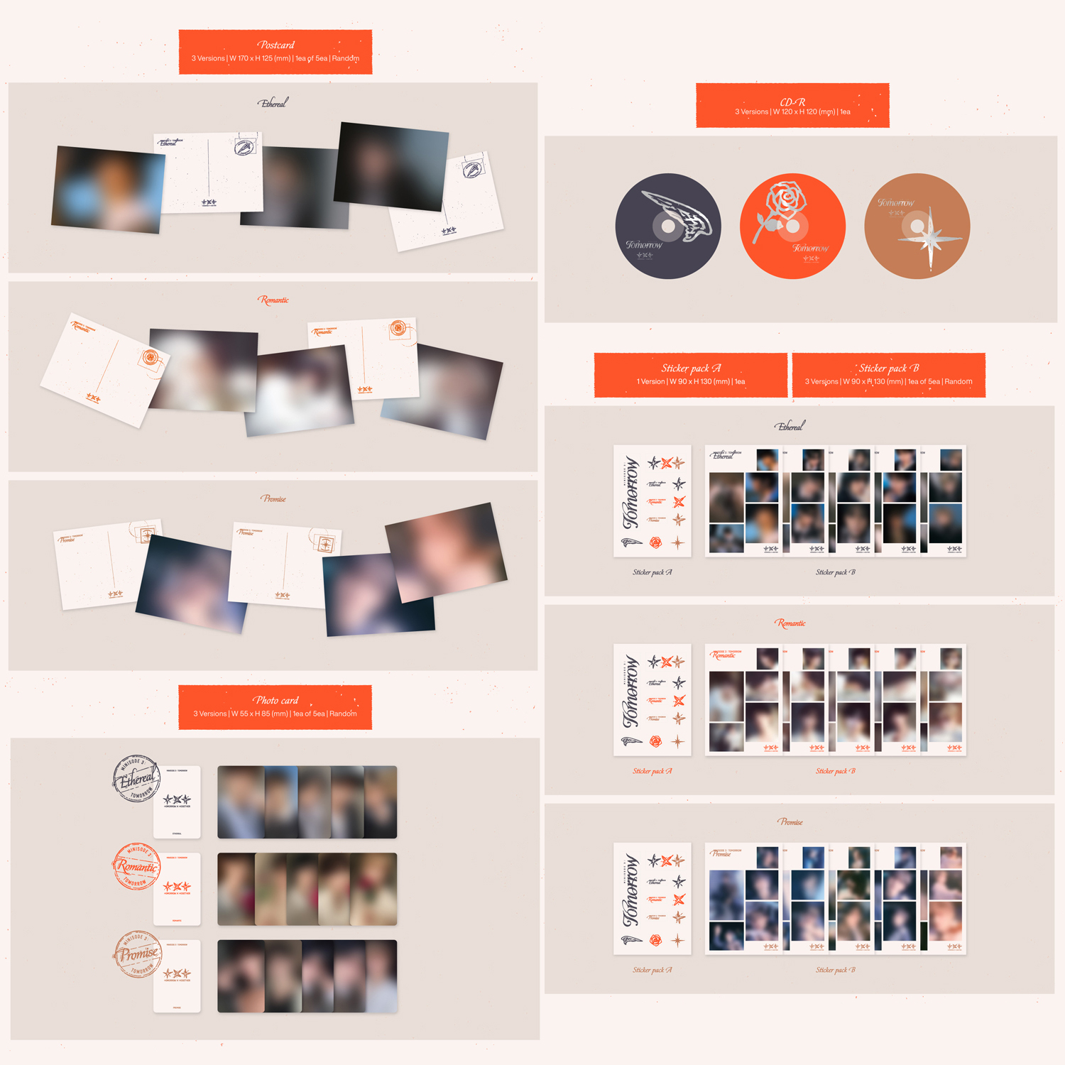 TXT - 6th Mini Album [minisode 3: TOMORROW] (Standard Ver.) | Shopee ...