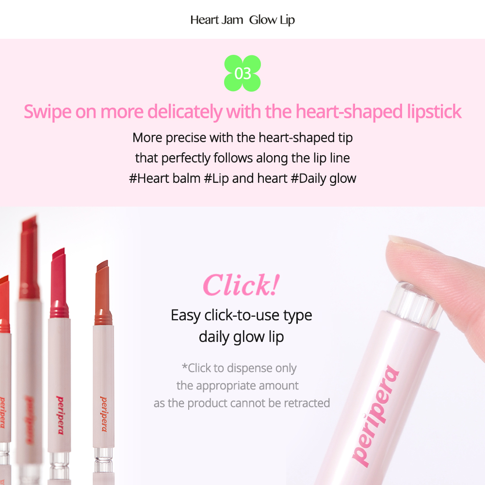 [PERIPERA] Heart Jam Glow Lip | Shopee Philippines