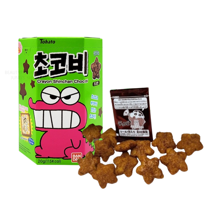 [Crayon ShinChan] Shin Chan 21 Grains Chocolate Bar 15g/Chocobi snacks ...