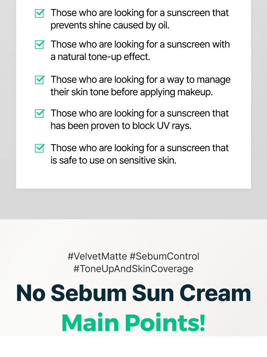 MAKE PREM UV Defence me. No Sebum Face Sunscreen Sunblock for Oily Skin ...