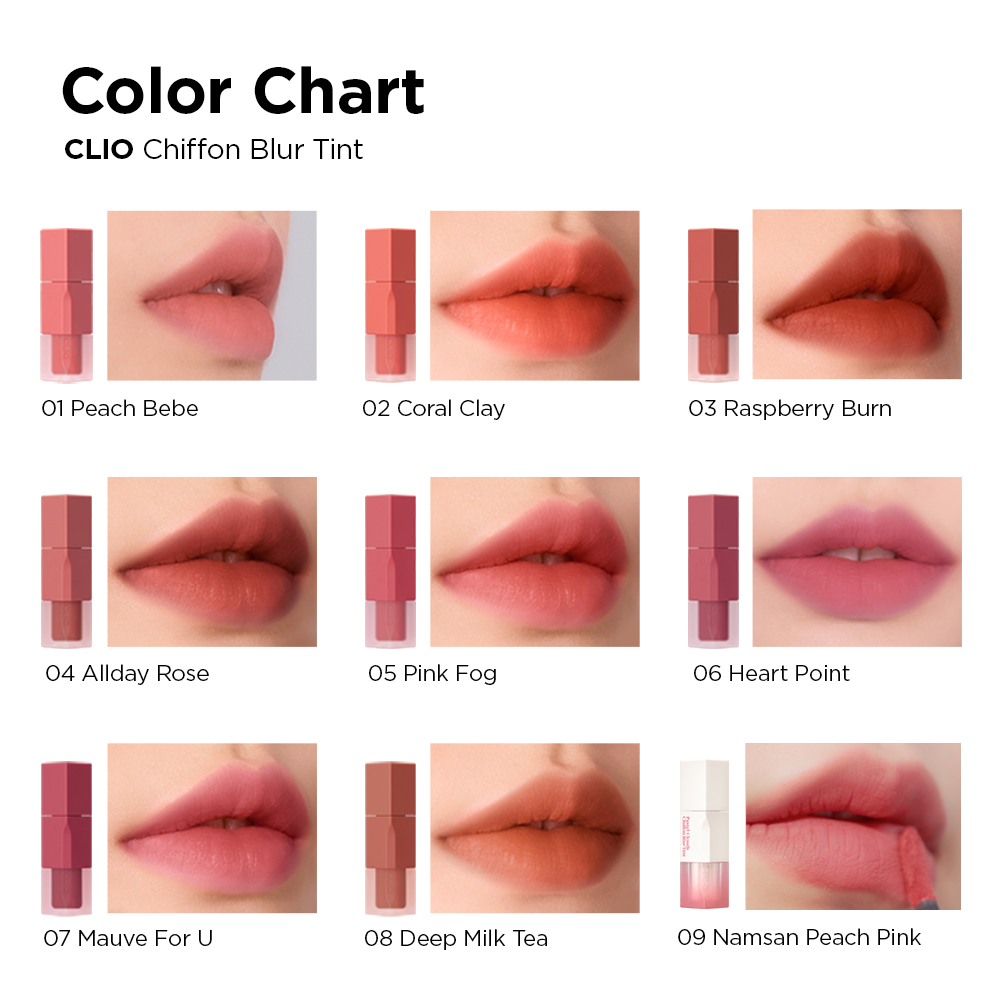 [CLIO] NEW EVERY FRUIT GROCERY COLLECTION | Chiffon Blur Tint 3.1g ...
