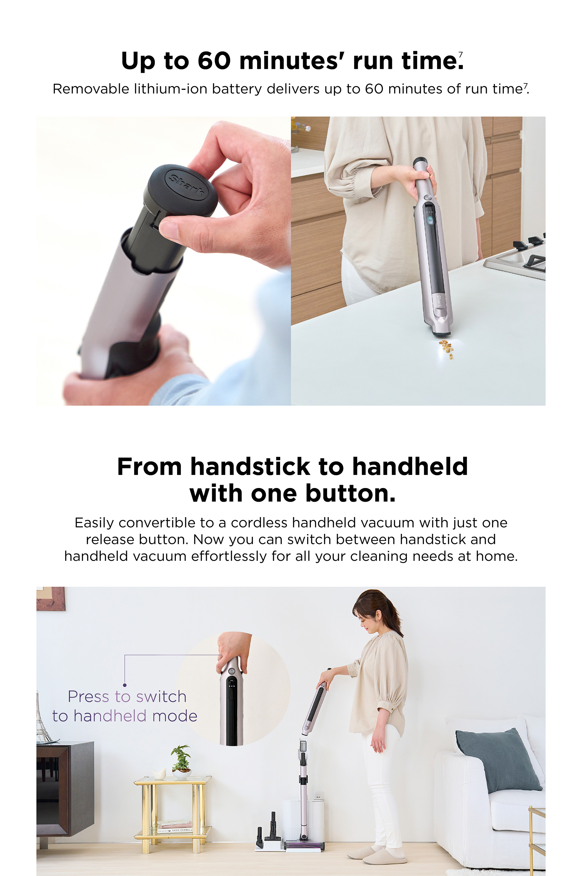 Shark EvoPower System IQ and IQ+ Cordless Vacuum Cleaner, Smart iQ PRO ...