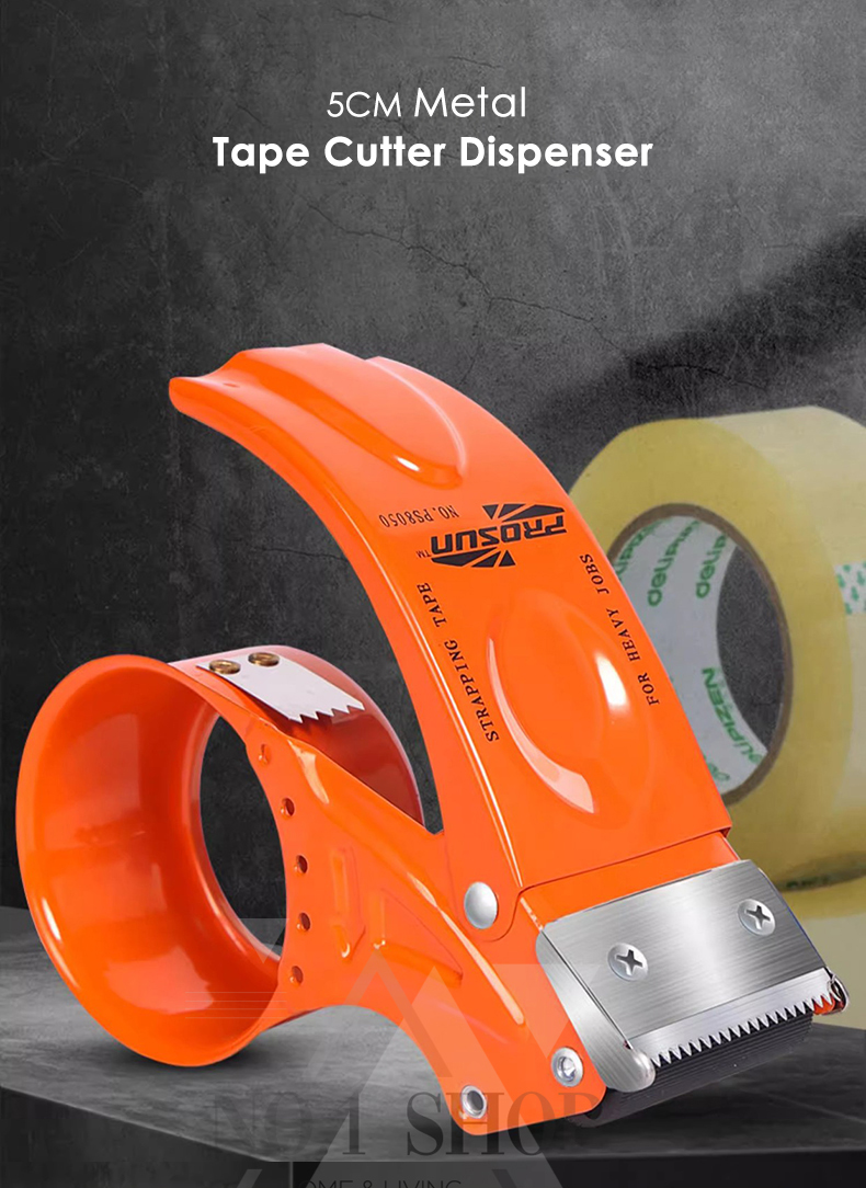Metal Tape Cutter Dispenser | Tape Holder | Carton Box Tape Dispenser ...