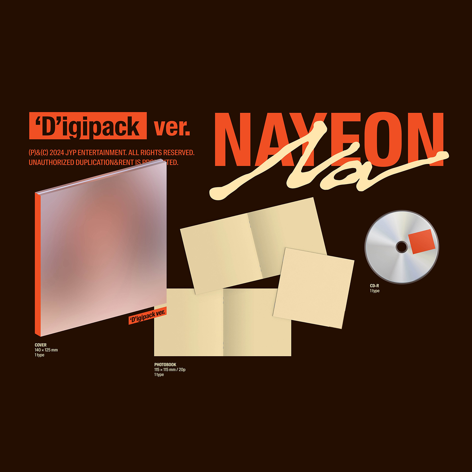 NAYEON (TWICE) - 2nd Mini Album [NA] (Digipack Ver.) | Shopee Philippines