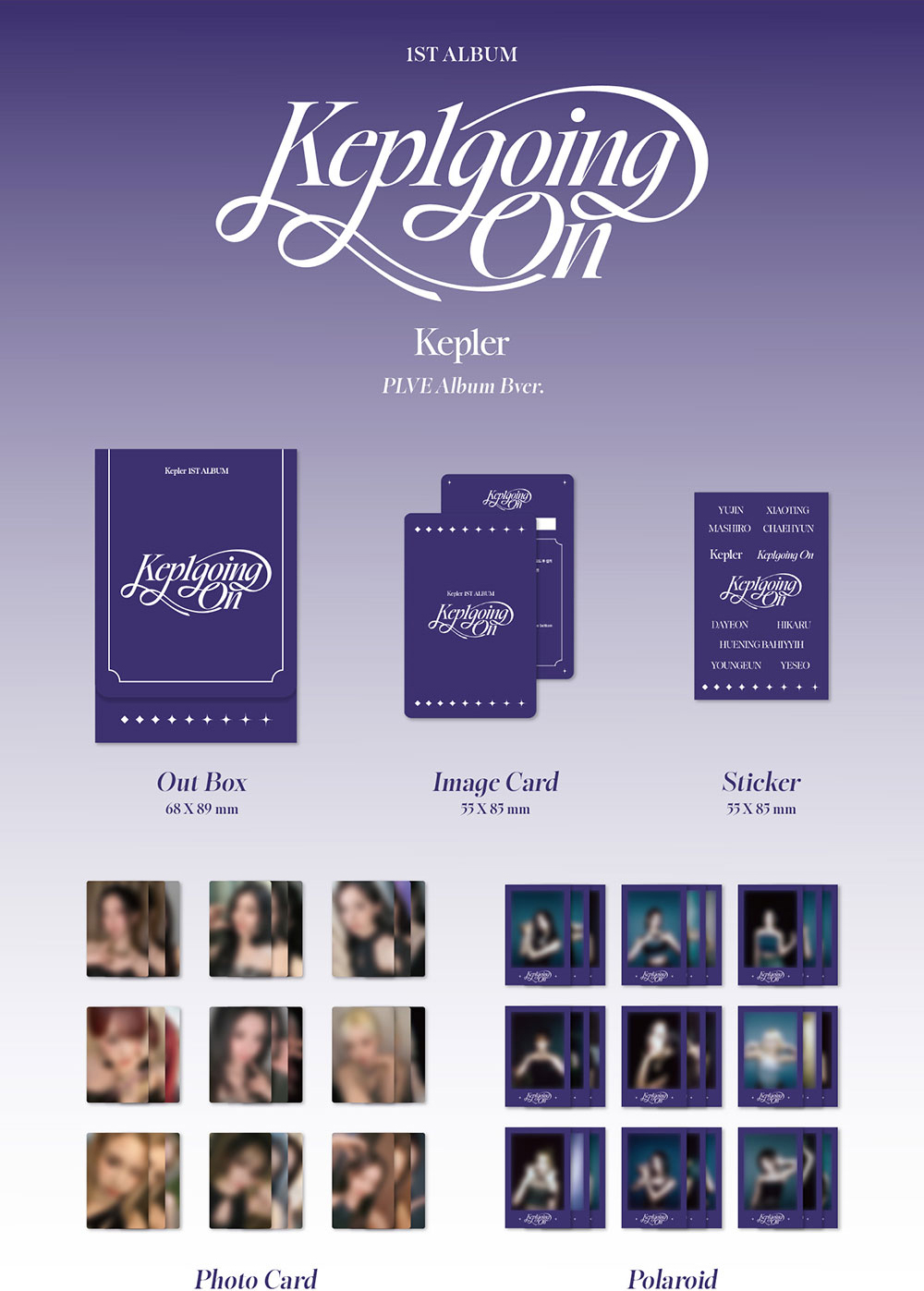 (PLVE Ver.) Kep1er [Kep1going On] 1st ALBUM (4th Jun.2024) | Shopee Philippines