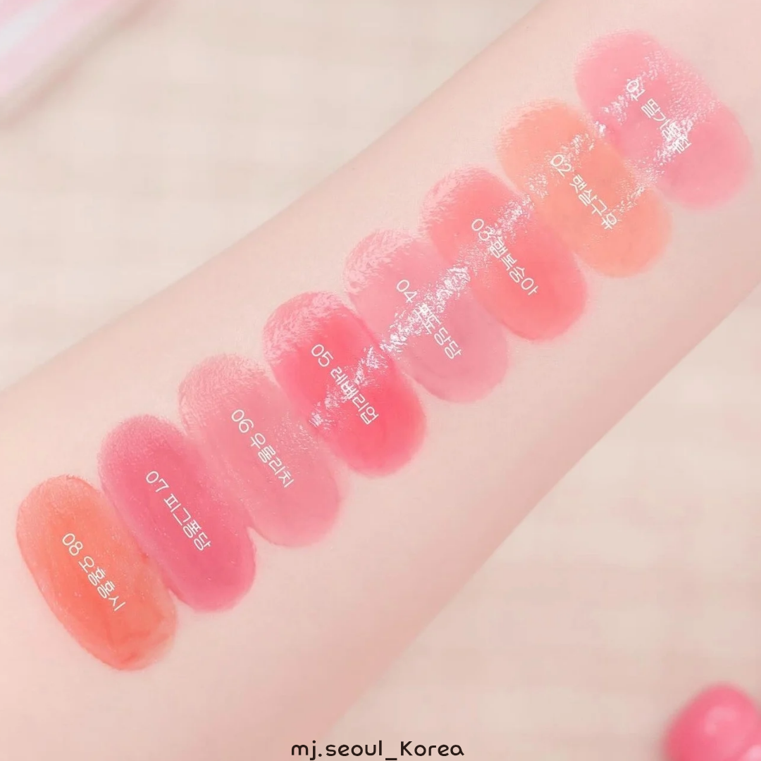 Colorgram Shin-chan Fruity Glass Tint Milk Line 8colors(Zerobaseone ...