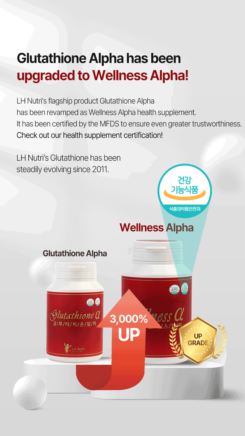 [Official LH Nutri Distributor] Glutathione Wellness Alpha Bottle ...