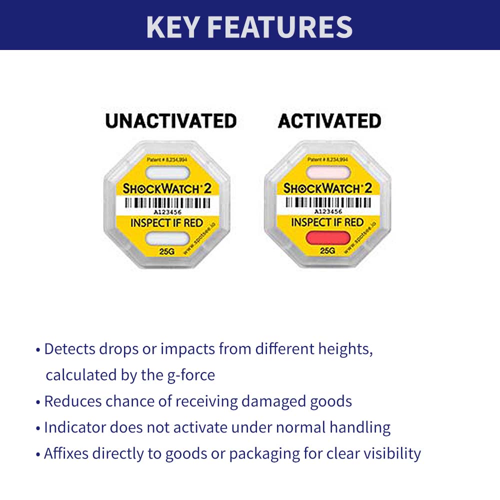 ShockWatch 2 Single Use Shock and Impact Indicator | Shopee Philippines