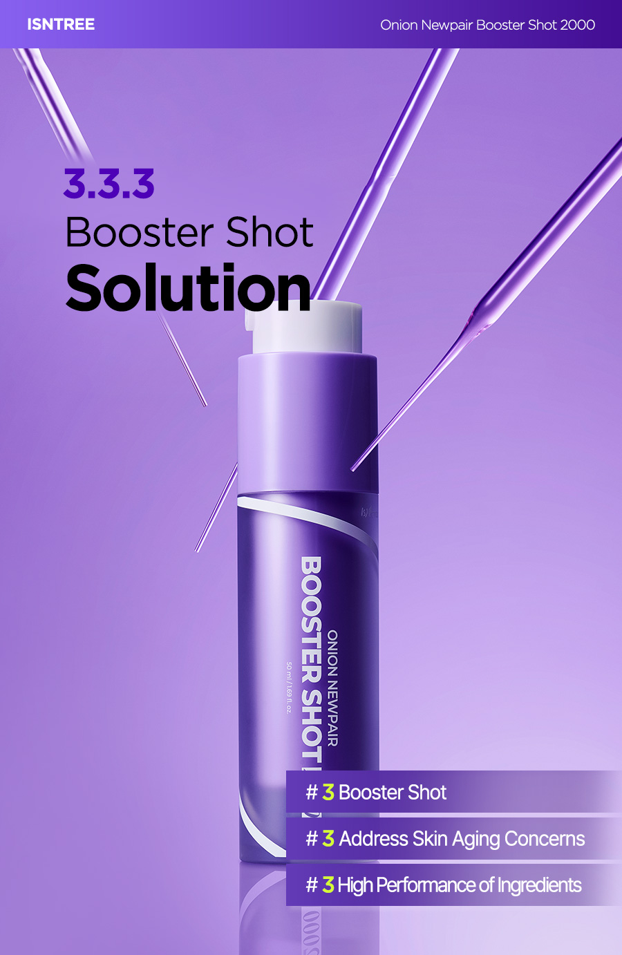Isntree Onion Newpair Booster Shot 2000 50ml | Shopee Philippines