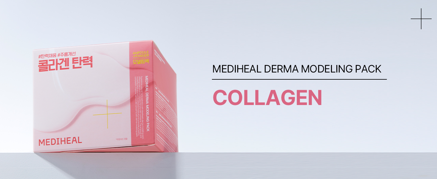 [BULK SET] MEDIHEAL OFFICIAL Derma Modeling Pack (Powder 300g+Ampoule ...