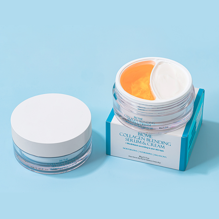 Pretti Biome Collagen Blending Half and Half Serum and Cream 2in1 (45g ...