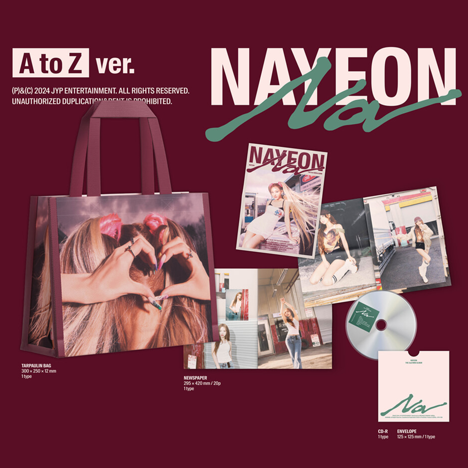 NAYEON (TWICE) - 2nd Mini Album [NA] (Special Limited Edition A to Z ver.) | Shopee Philippines