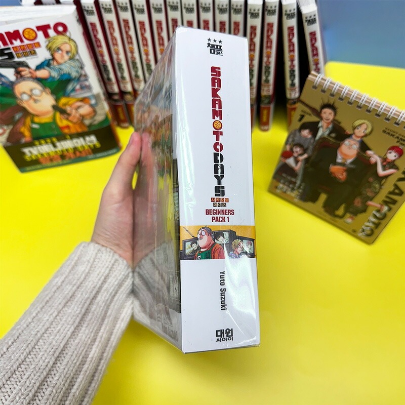 [Korean Edition] SAKAMOTO DAYS Vol.1-Vol.3 Beginner's Edition Set (Comics Manga) | Shopee ...