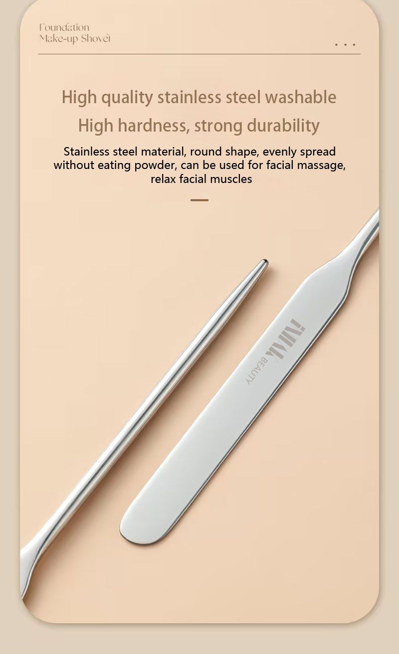 Korean inhak Makeup Spatula, Foundation Spatula, Korean Makeup Spatula ...