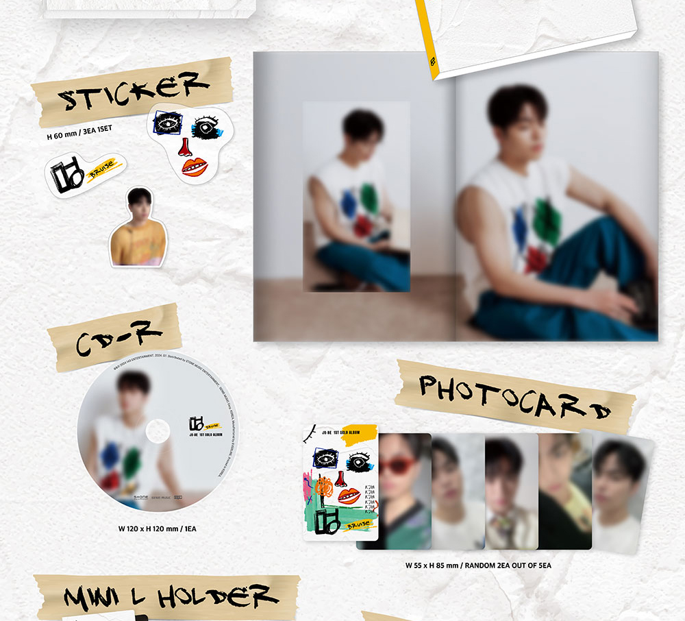 JU-NE (iKON) [BRUISE] 1st SOLO ALBUM (4th Jul.2024) | Shopee Philippines