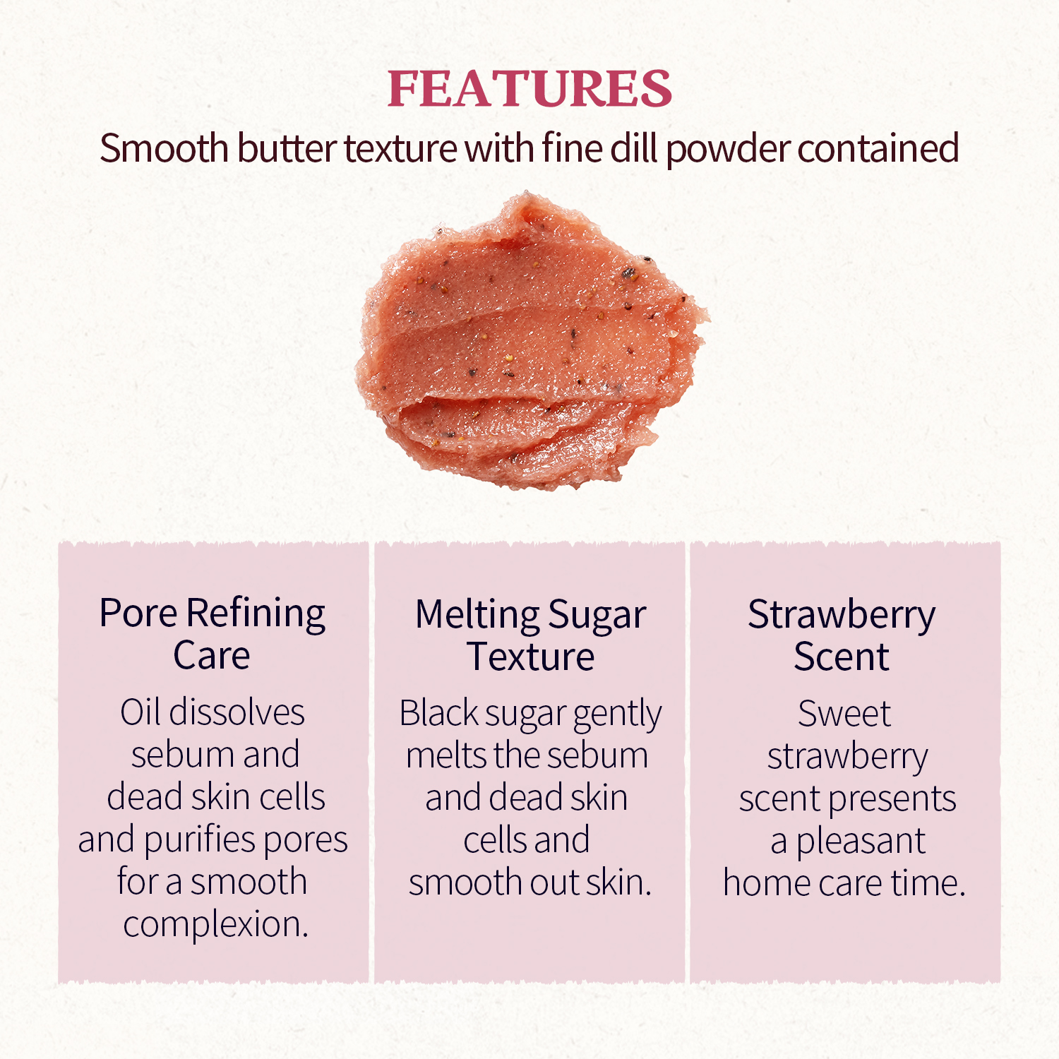 [SKINFOOD Official] Strawberry Sugar Food Mask 120g / Pore & Sebum ...