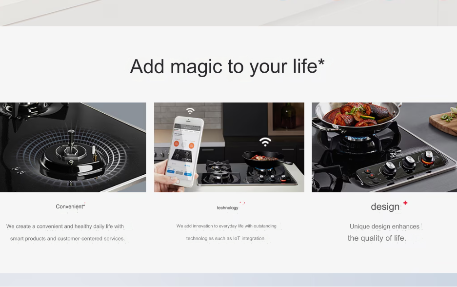 SK Magic Korea Built-in 2 Burner Gas Range Gas Cooktop GRA-B221K ...