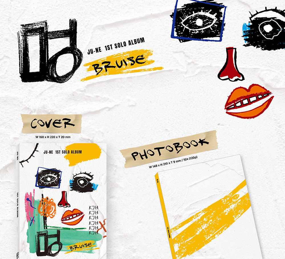 JU-NE (iKON) [BRUISE] 1st SOLO ALBUM (4th Jul.2024) | Shopee Philippines