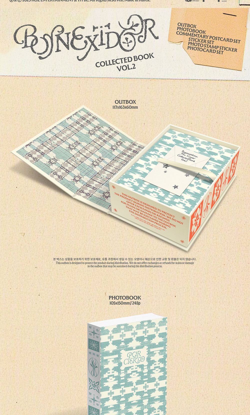 [POB] BOYNEXTDOOR - COLLECTED BOOK VOL.2 (11th Apr.2025) | Shopee ...