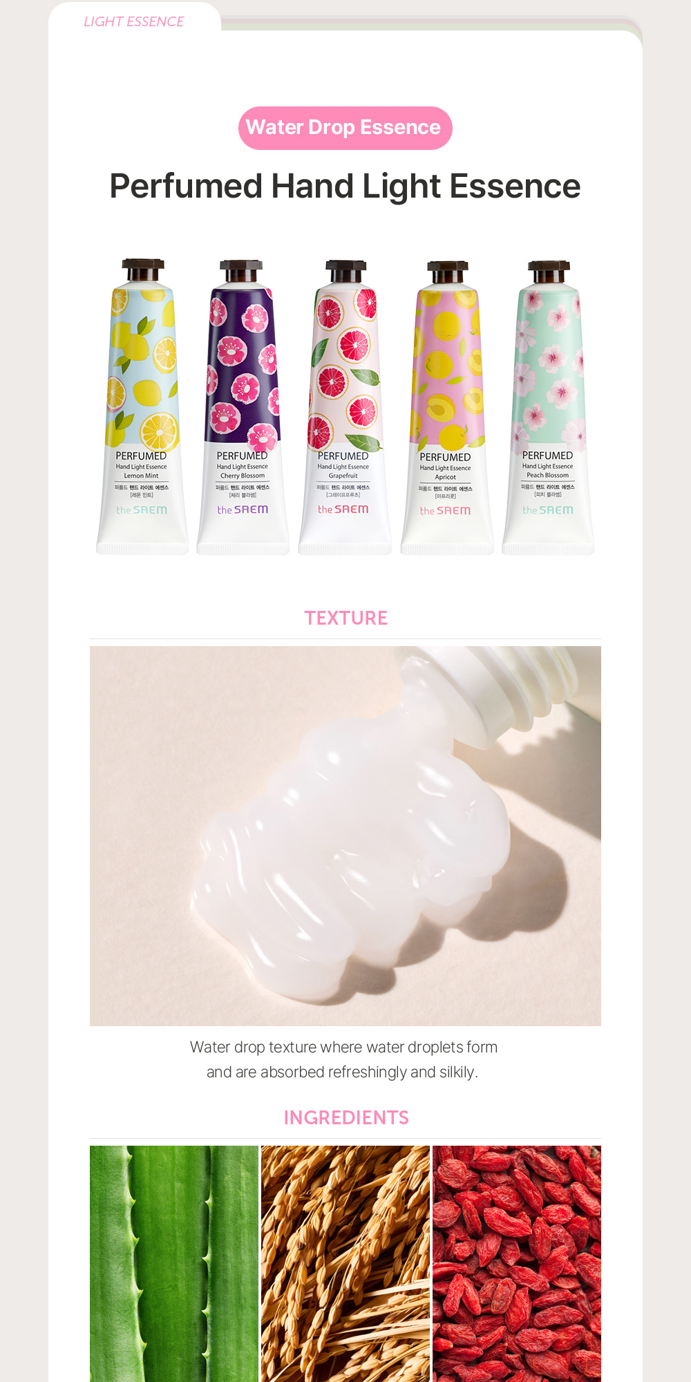[the SAEM Official] Perfumed Hand Cream 30ml – Nourishing & Fragrant ...