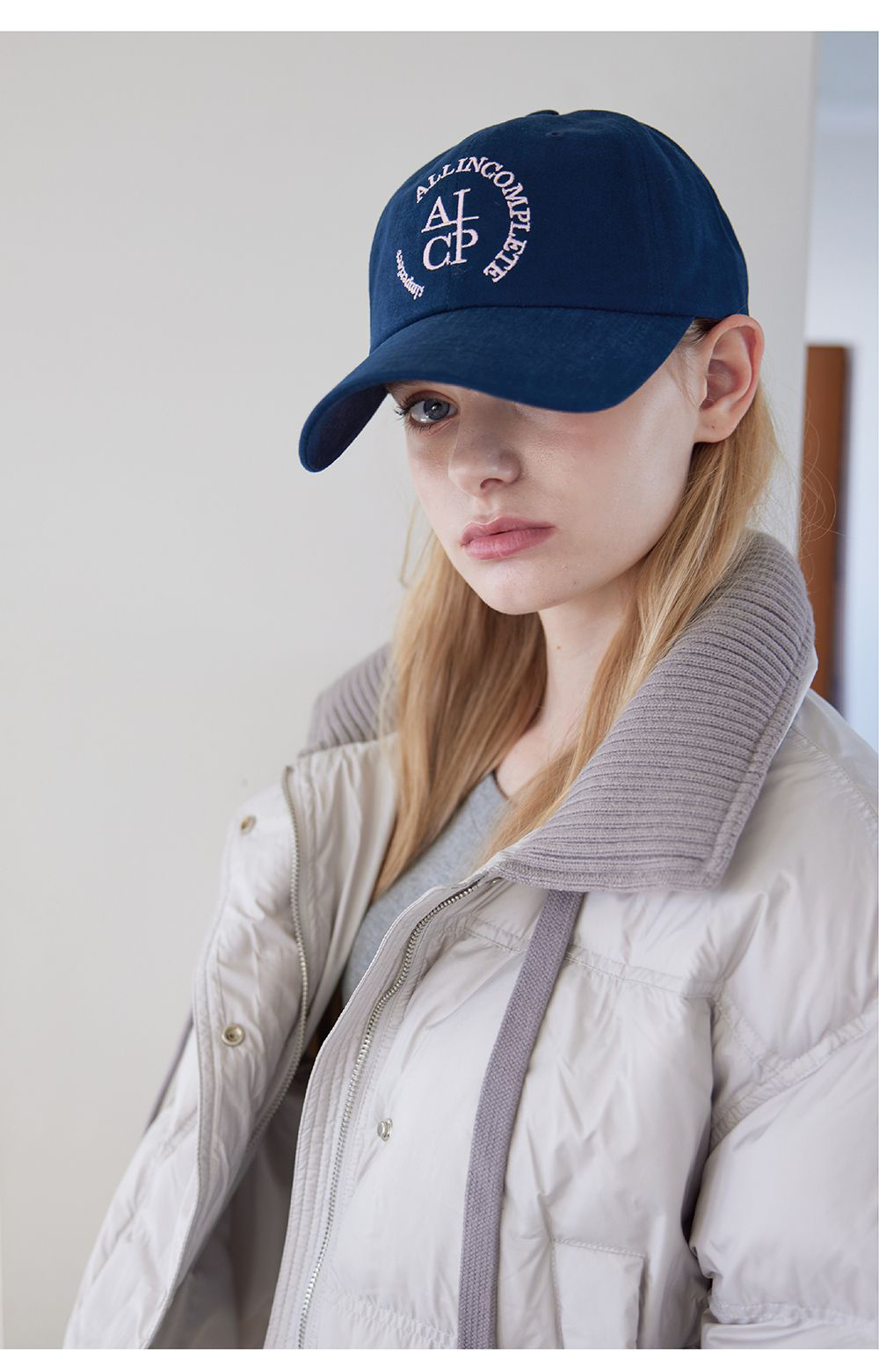 [ALLINCOMPLETE] Round Logo Ball Cap korea fashion | Shopee Philippines