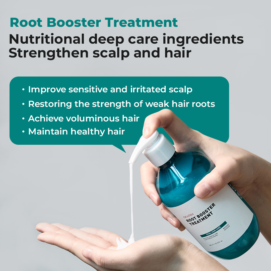 Grafen Bundle of 4 / Root Booster Shampoo 500ml Plus Treatment 300ml ...