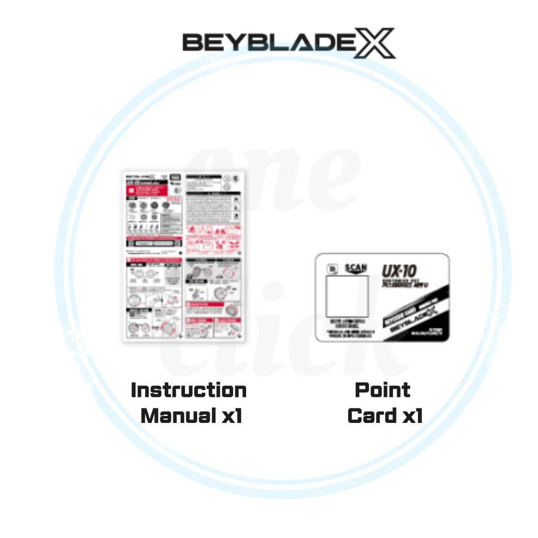 TAKARA TOMY Beyblade X Customize Set UX-10 – Original Beyblade Parts ...