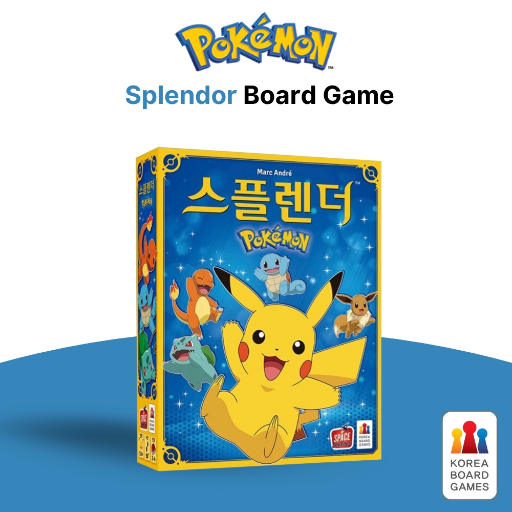 Korea Boardgames Pokemon Splendor Board game | Shopee Philippines