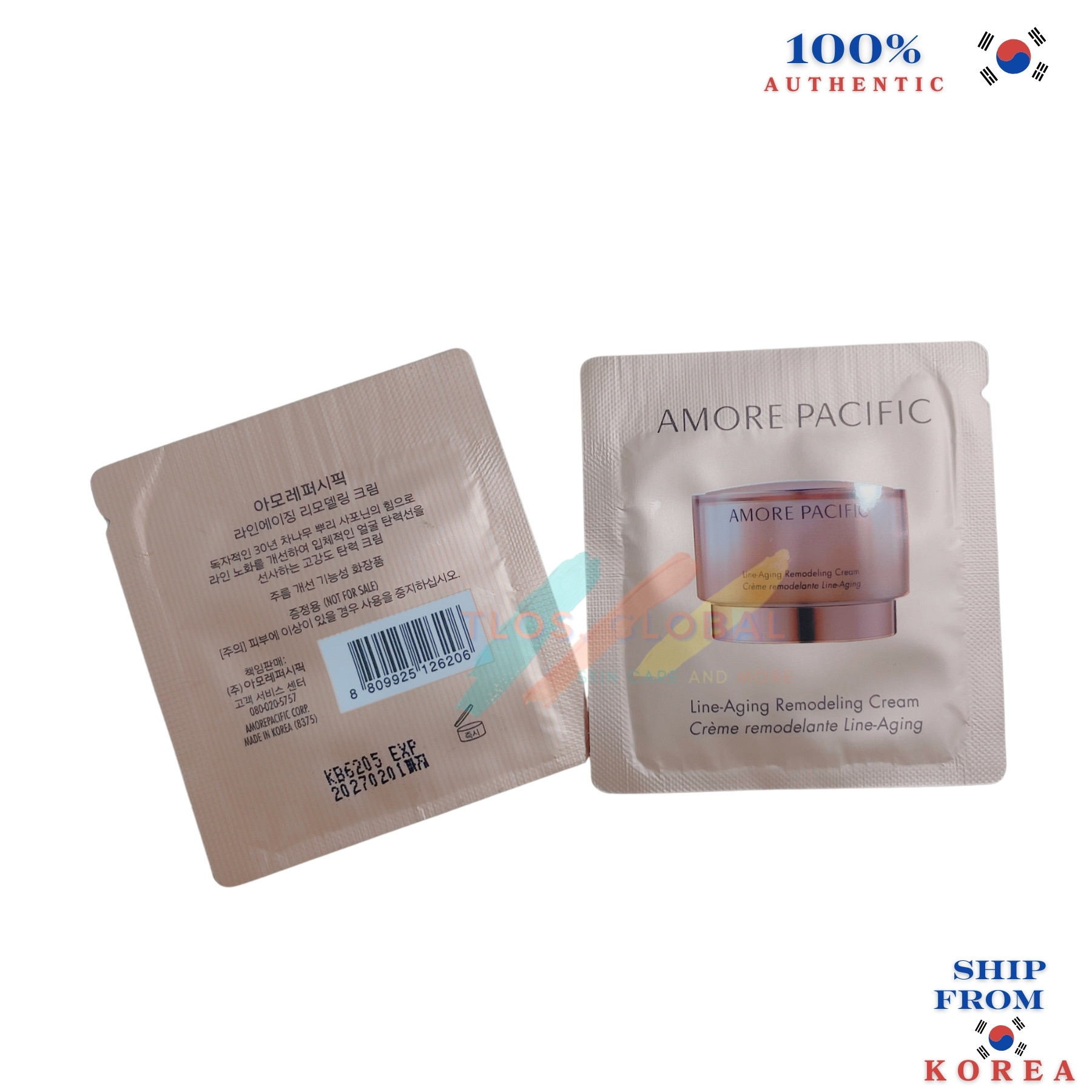 Amore Pacific Line Aging Remodeling Cream 1mlx12pcs | Shopee Philippines