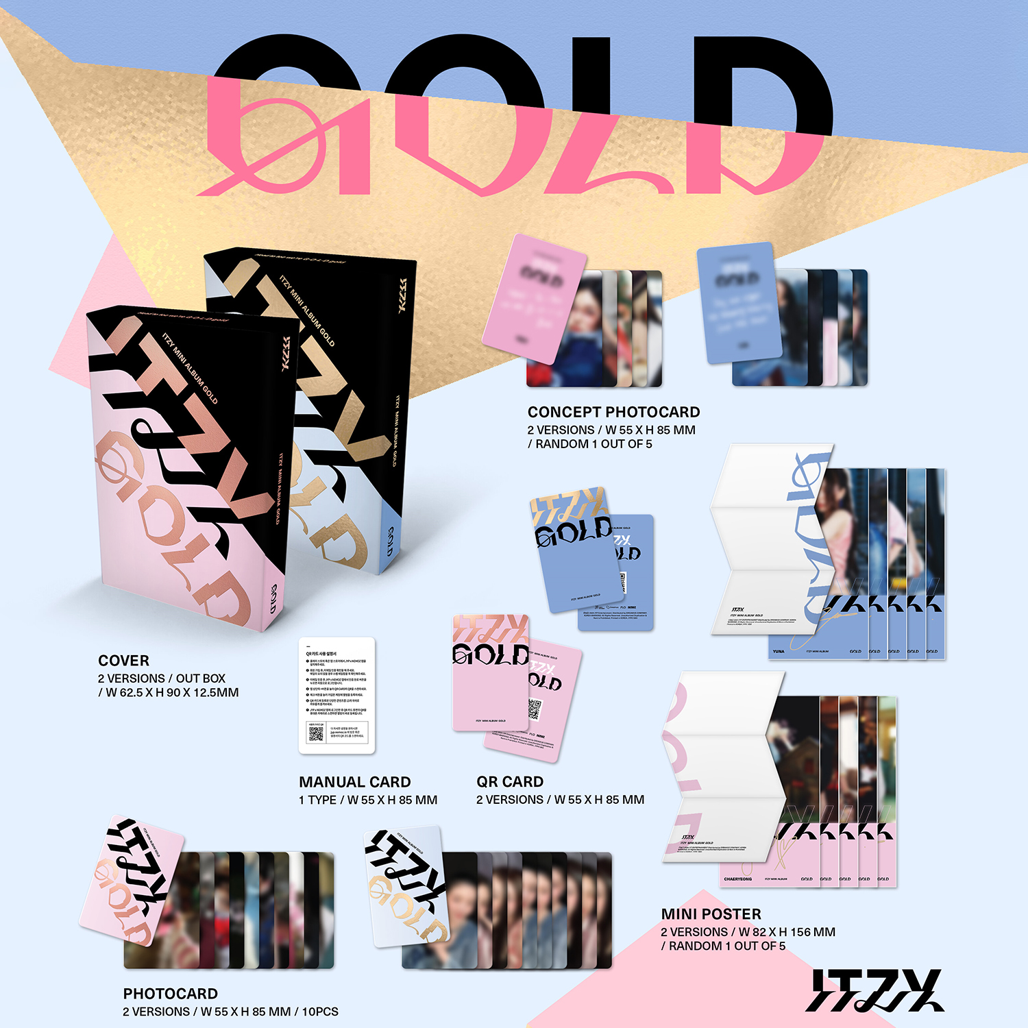 ITZY - [GOLD] (PLATFORM_NEMO ver.) | Shopee Philippines