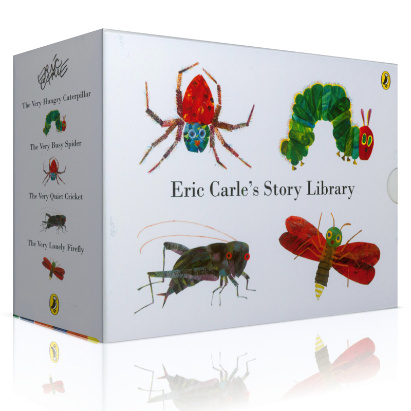 Eric Carle's My Very First Library Story Library The Very Hungry ...