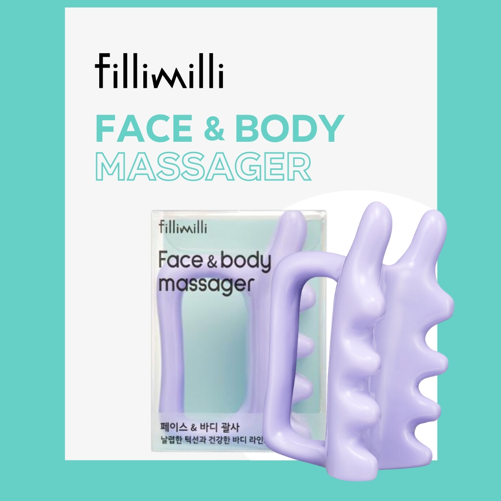 Fillimilli Olive Young Face & Neck & Body Massager | Shopee Philippines