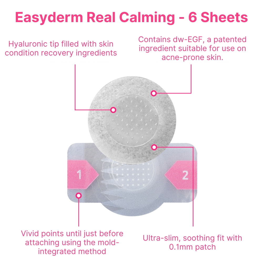 Easyderm Acne Hydrocolloid Patch with Tea Tree Oil - Effective Pimple ...