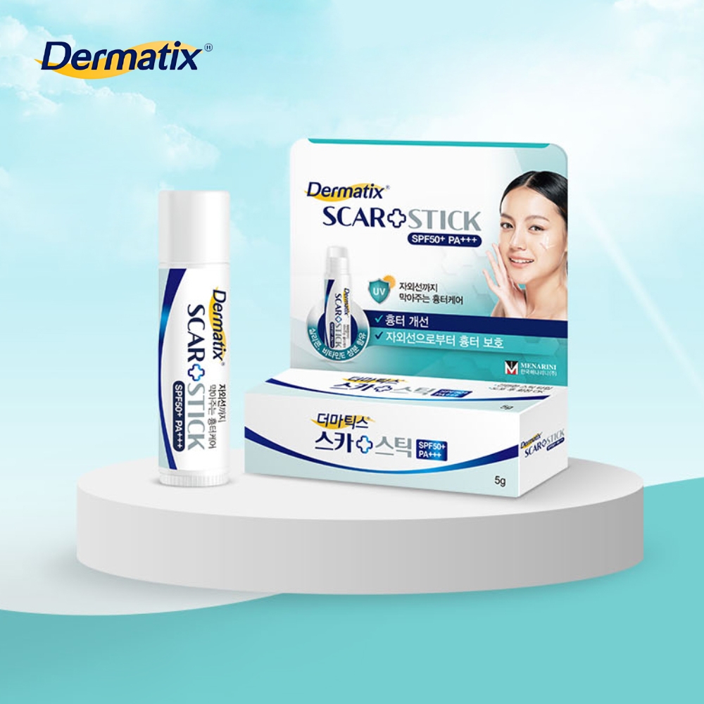 Dermatix Scar+Stick SPF 50+ PA+++ 5g - Sun Protection Scar Treatment ...
