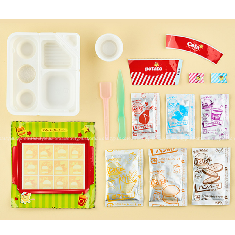 [KRACIE] Popin’ Cookin’ DIY Candy (Golden fish / Ramen / Hamburger ...