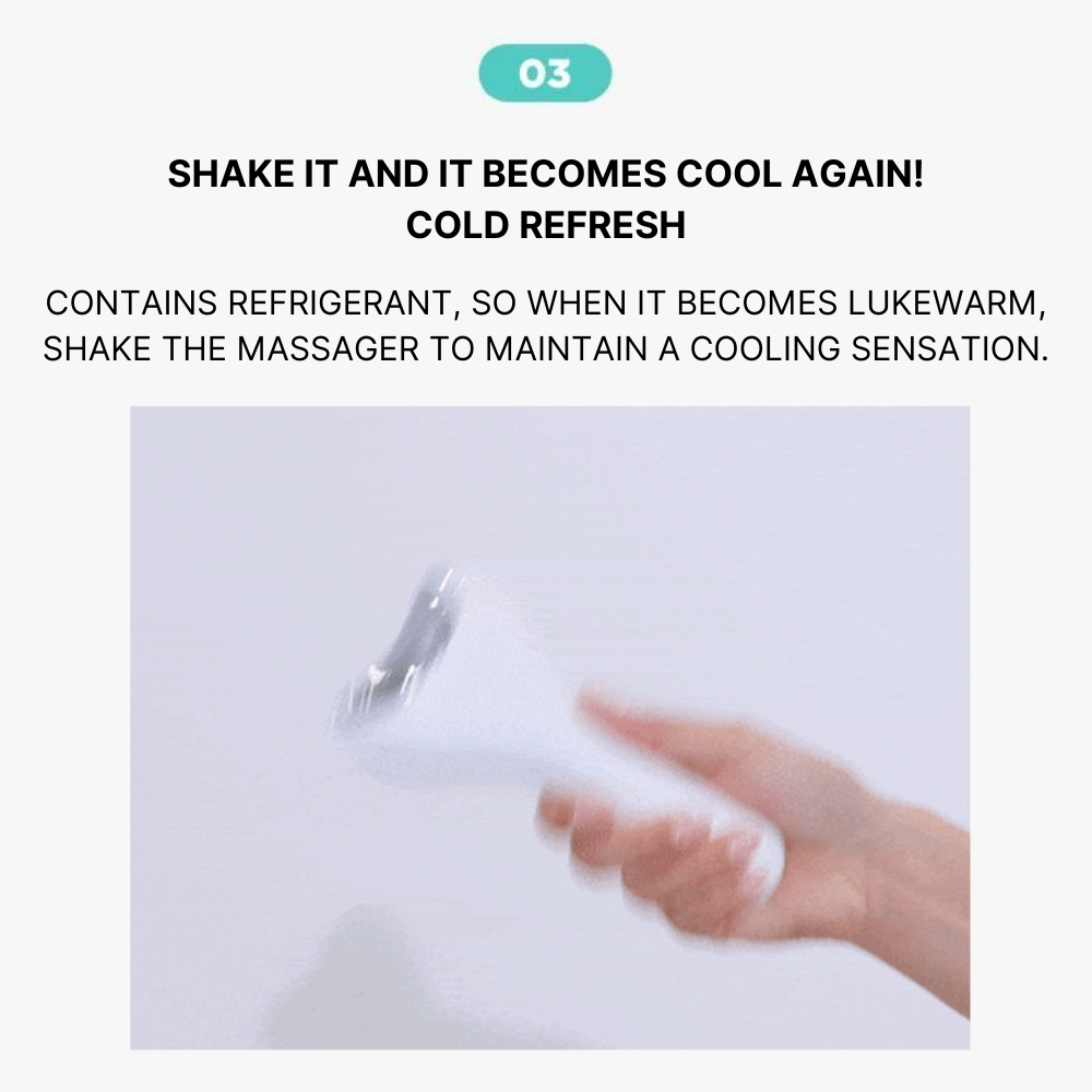 Fillimilli Olive Young Cooling Massager Face / Body / Leg / Chin / Body ...