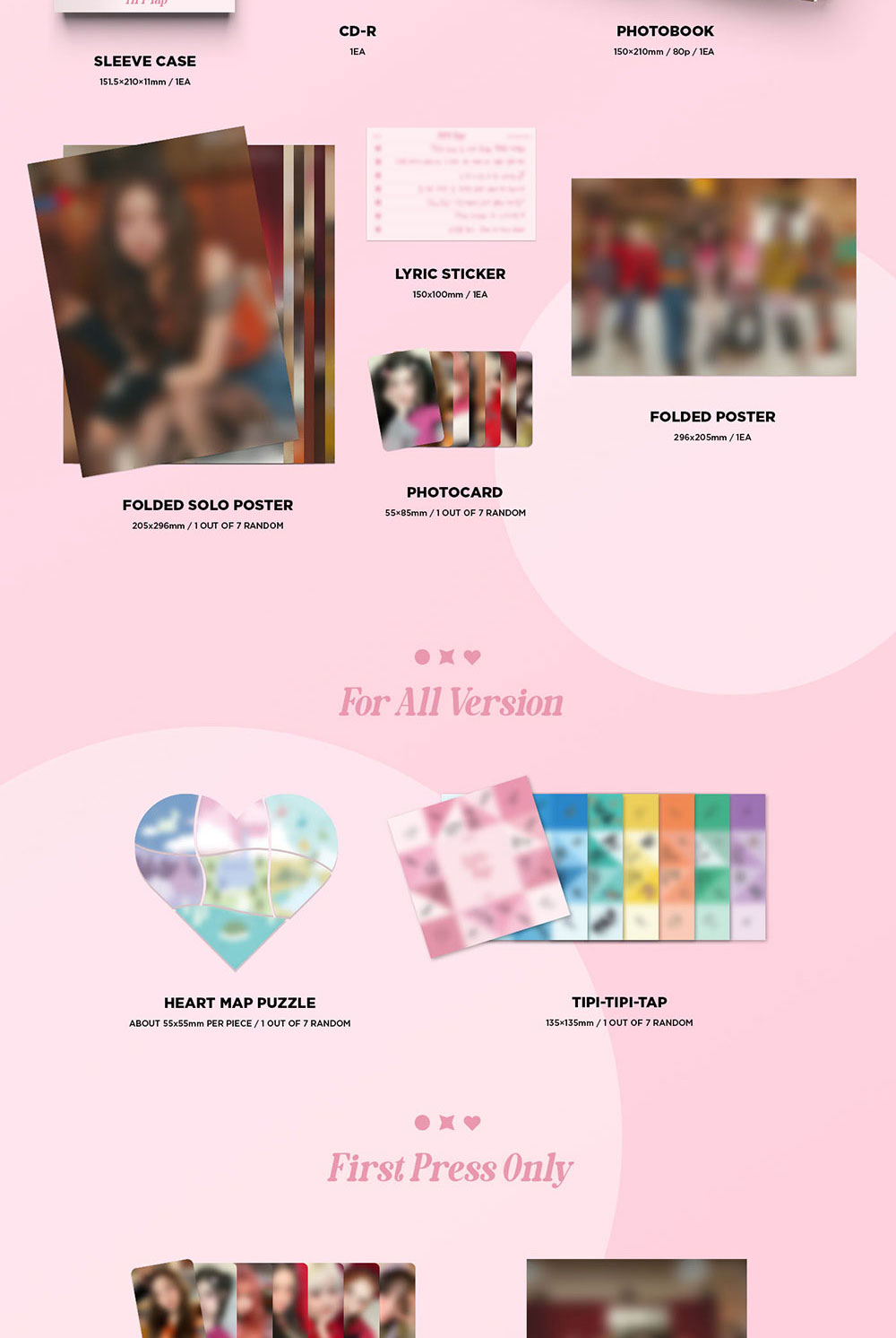 [3 SET POB] Kep1er [TIPI-TAP] 6th Mini Album (2nd Nov.2024) | Shopee ...