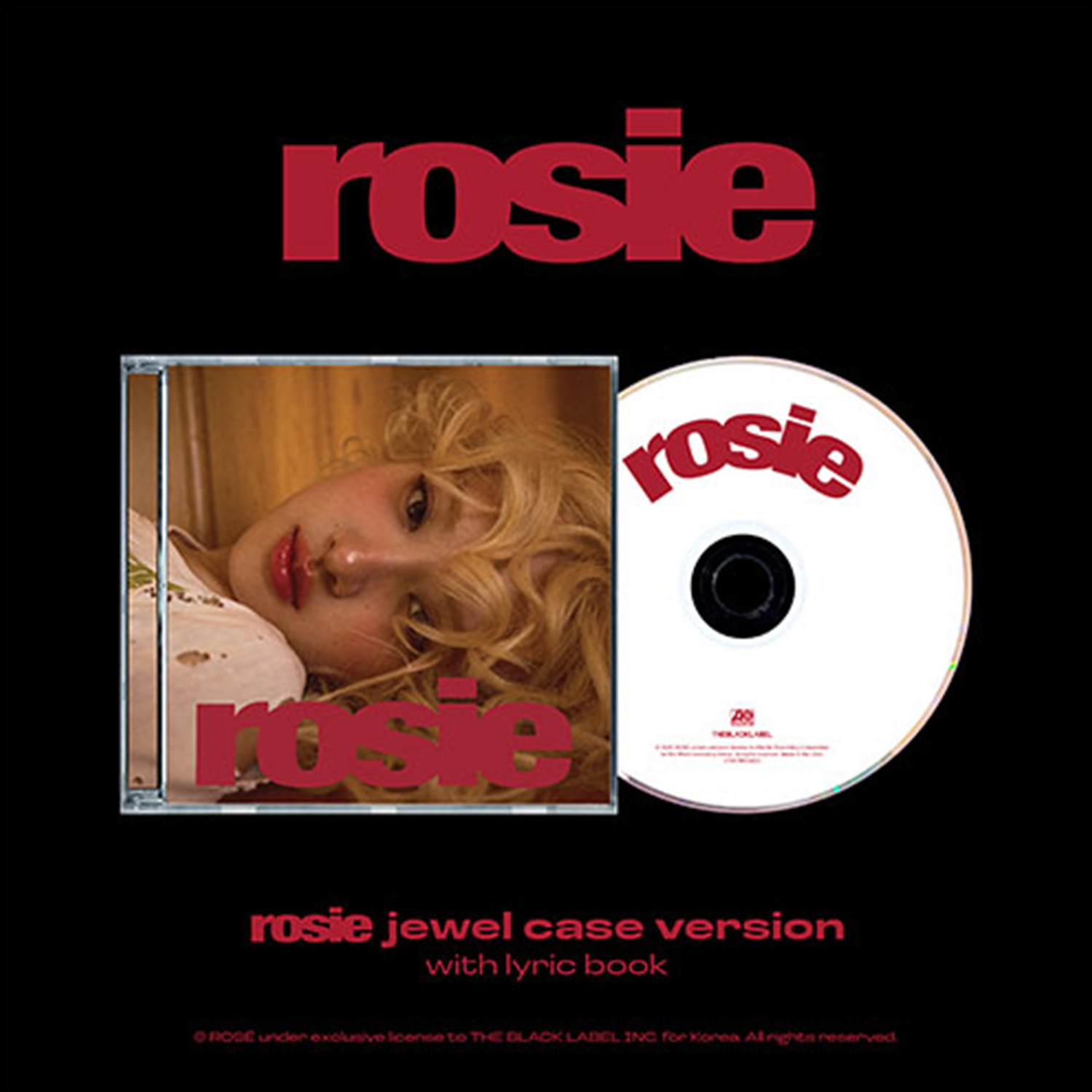 BLACKPINK ROSE (ROSÉ) - first studio album [rosie] (JEWEL) | Shopee ...