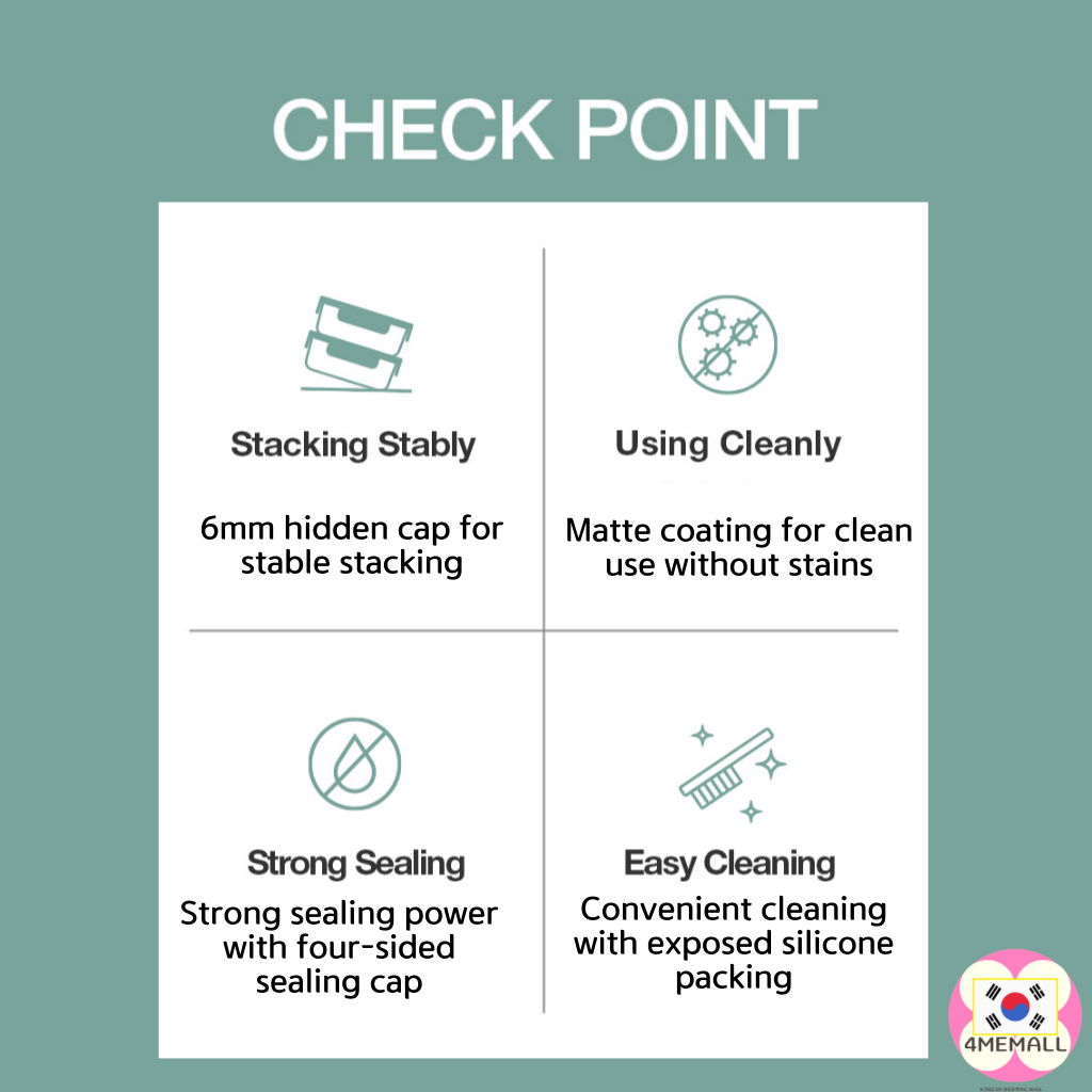 LocknLock Color stainless steel container COZY container Stainless ...