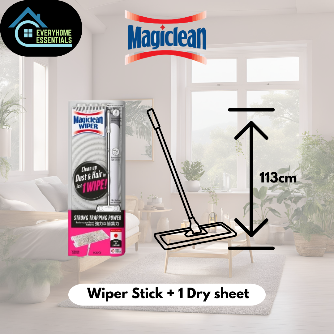 MAGICLEAN Wiper Stick + 1 Dry Sheet | Shopee Philippines