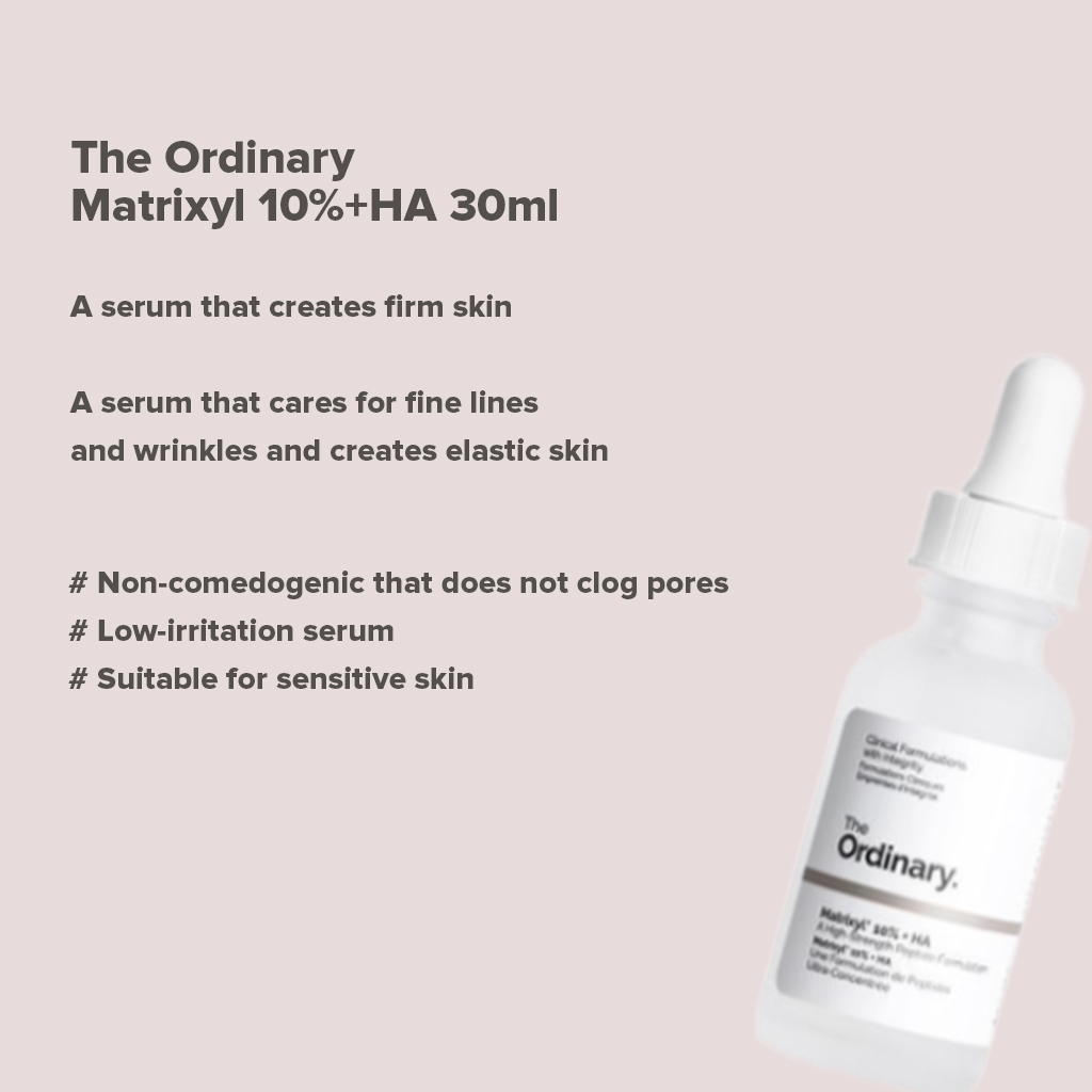 The Ordinary Matrixyl 10%+HA TOPKOREA Shipping from korea | Shopee ...