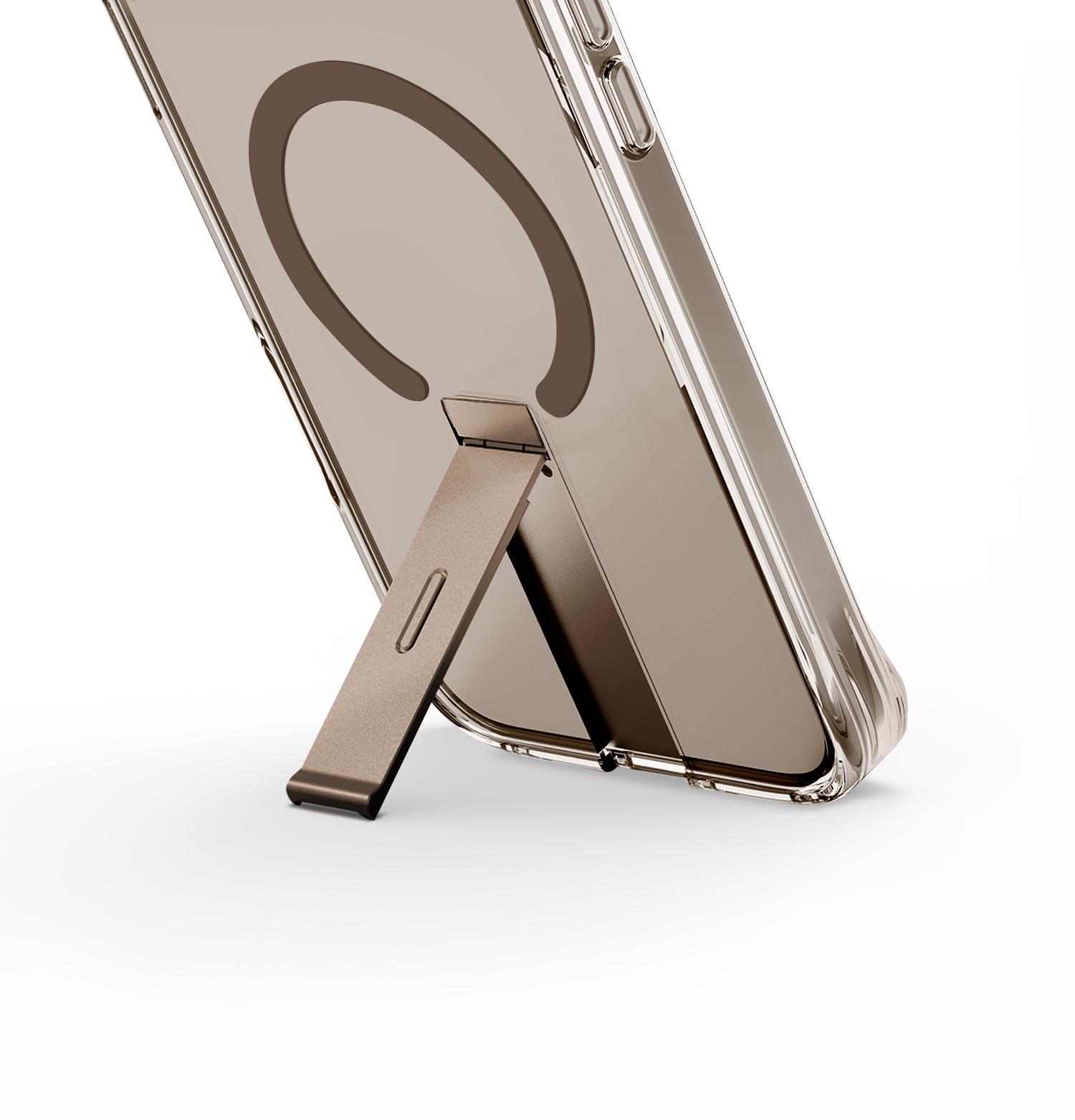 UNIQ Eleva MagClick Charging With Aluminum Kickstand iPhone 16 Pro ...