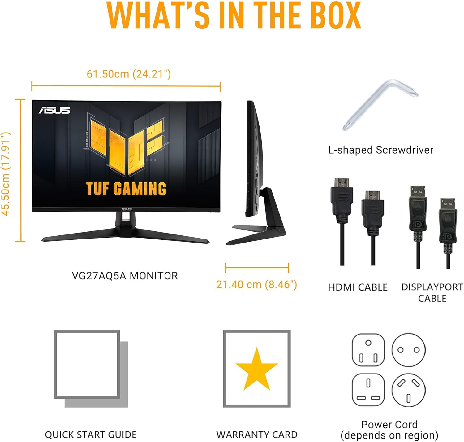 ASUS TUF Gaming VG27AQL5A Gaming Monitor | Shopee Philippines