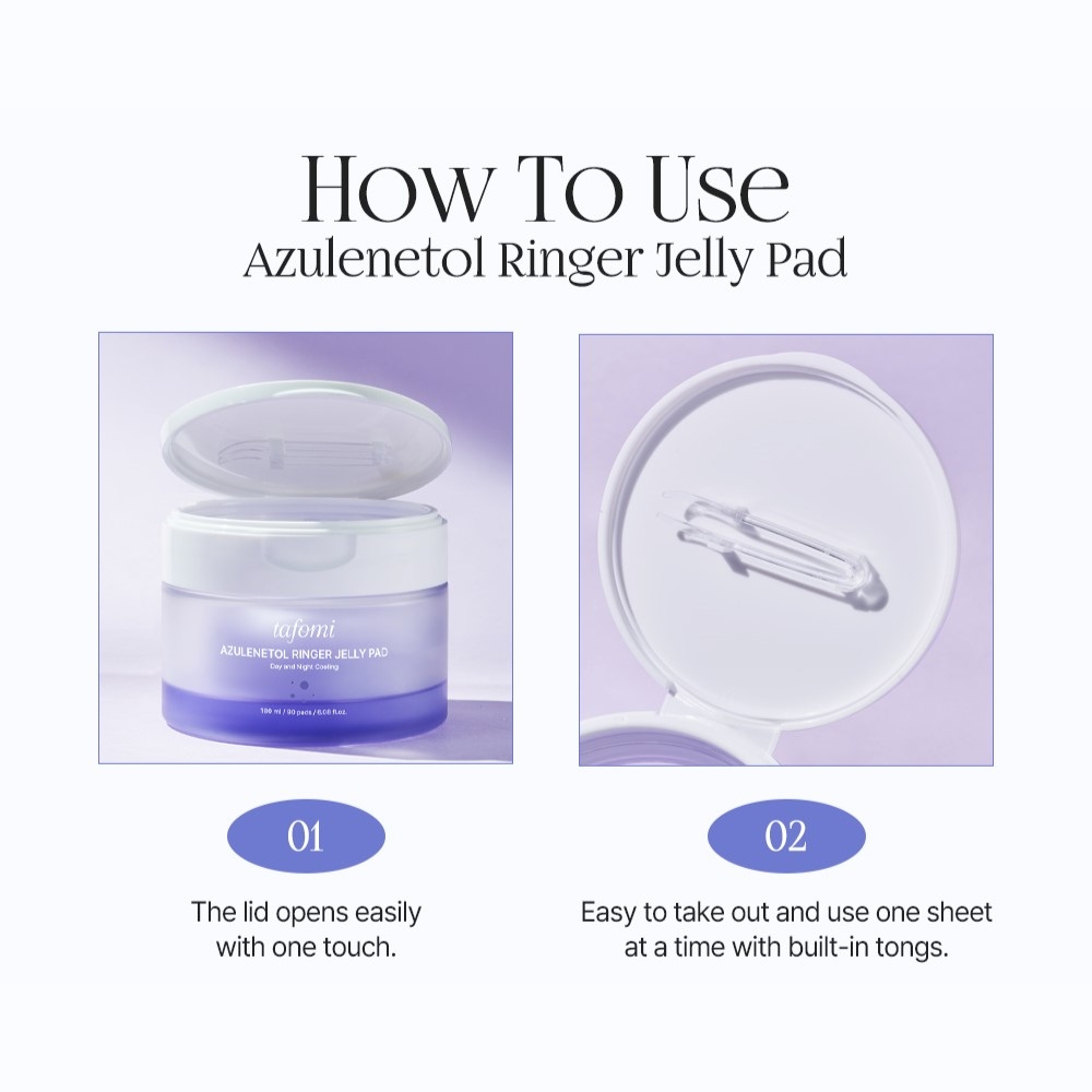 TAFOMI Azulenetol Ringer Jelly Pad (180ml/90 pads) | Shopee Philippines