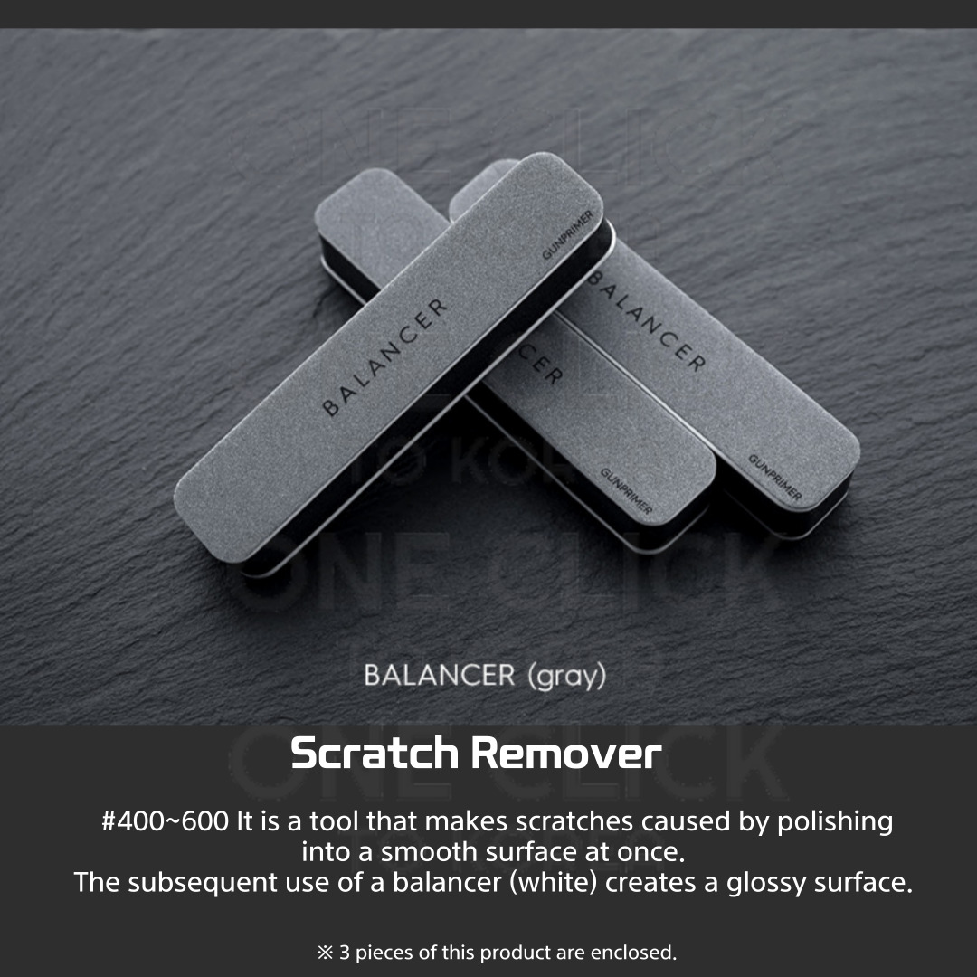 GUNPRIMER GP Balancer - White Gloss TOY Polisher - Gray Scratch Remover ...