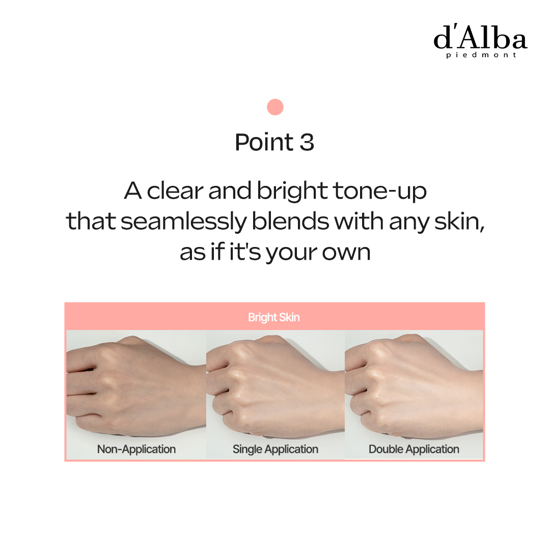 [D'ALBA OFFICIAL] Waterfull Tone-up Sunscreen 35ml, Vegan, SPF 50+ PA ...