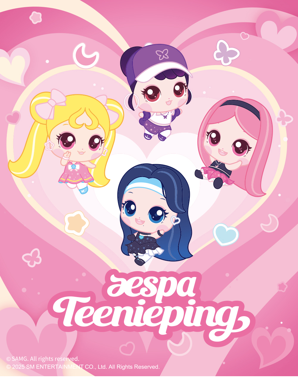 (25cm PLUSH DOLL) Teenieping X aespa Collaboration MD (11th Nov.2025 ...